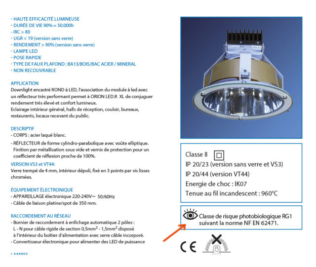 Risque photobiologique | SPX Lighting